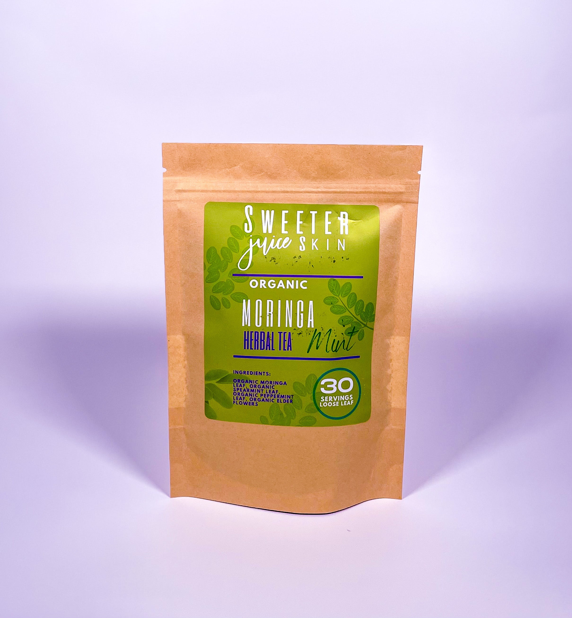 Moringa Miracle Mint Herbal Tea – Sweeter Juice